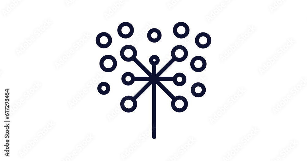 pollen icon. Thin line pollen icon from nature collection. Outline ... pollen icon. Thin line pollen icon from nature collection. Outline ...
