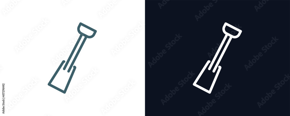 digging bar icon. Thin line digging bar icon from agriculture and farm ...