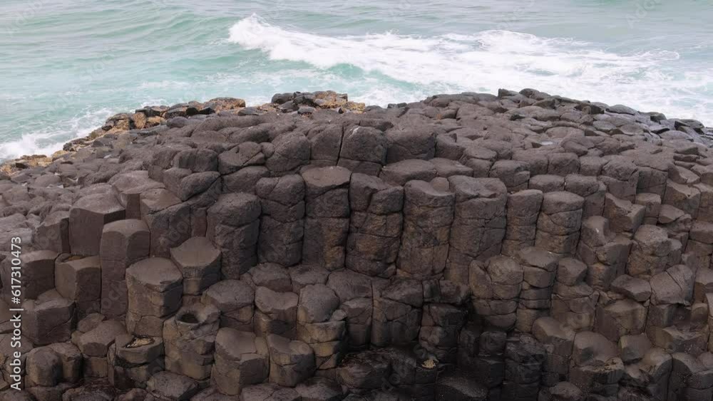 Fingal Head Causeway, rock formations, and the beautiful coastal ...