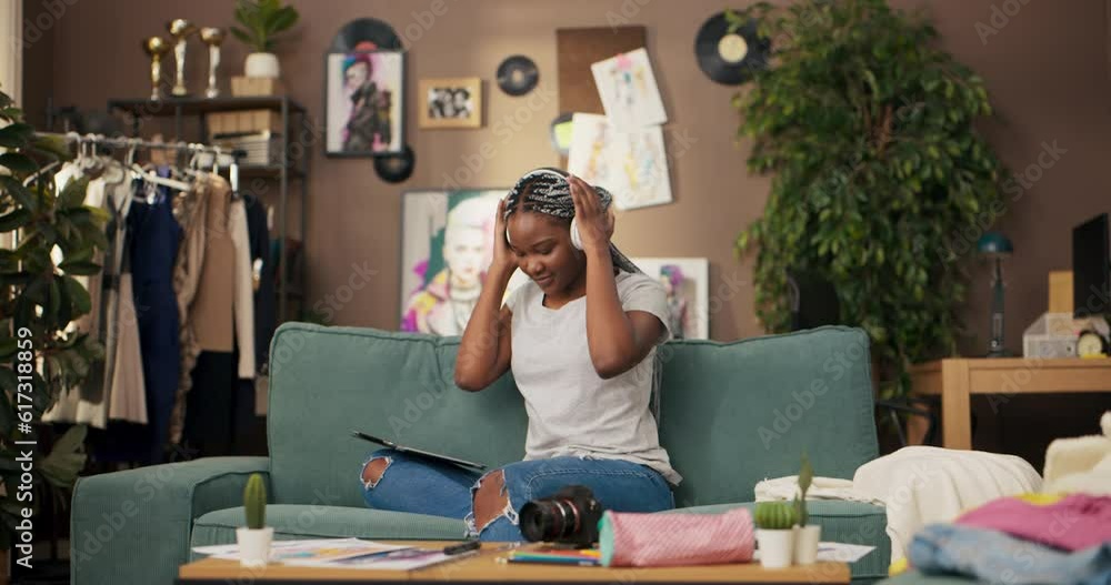 Inspired by African heritage textile designer, incorporates vibrant ...