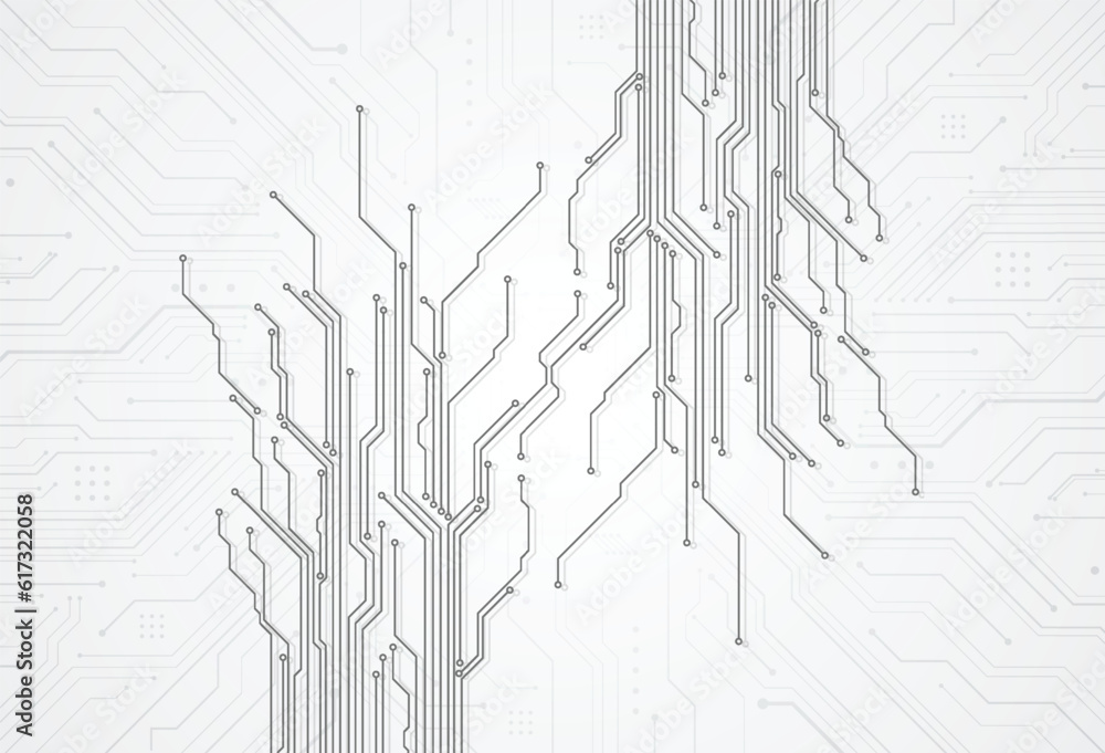 Abstract digital background with technology circuit board texture ...