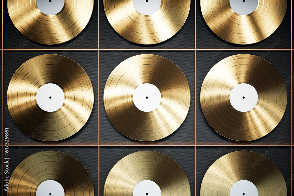 The golden record is a widely recognized symbol of success in the music ...