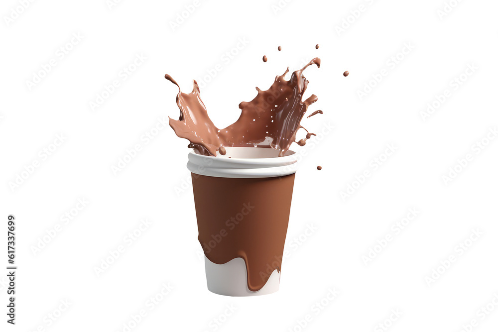 This image shows the unfortunate fate of a fallen Starbucks drink ...