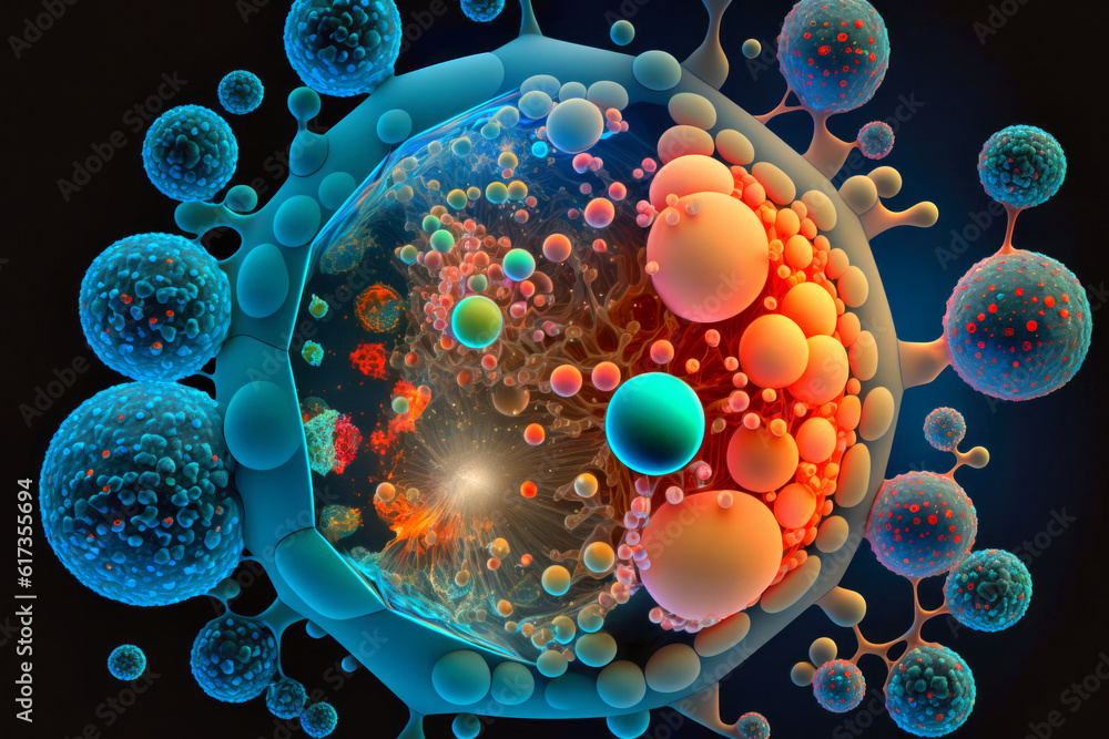 Colorful cell during apoptosis - Apoptotic Cell-derived Extracellular ...