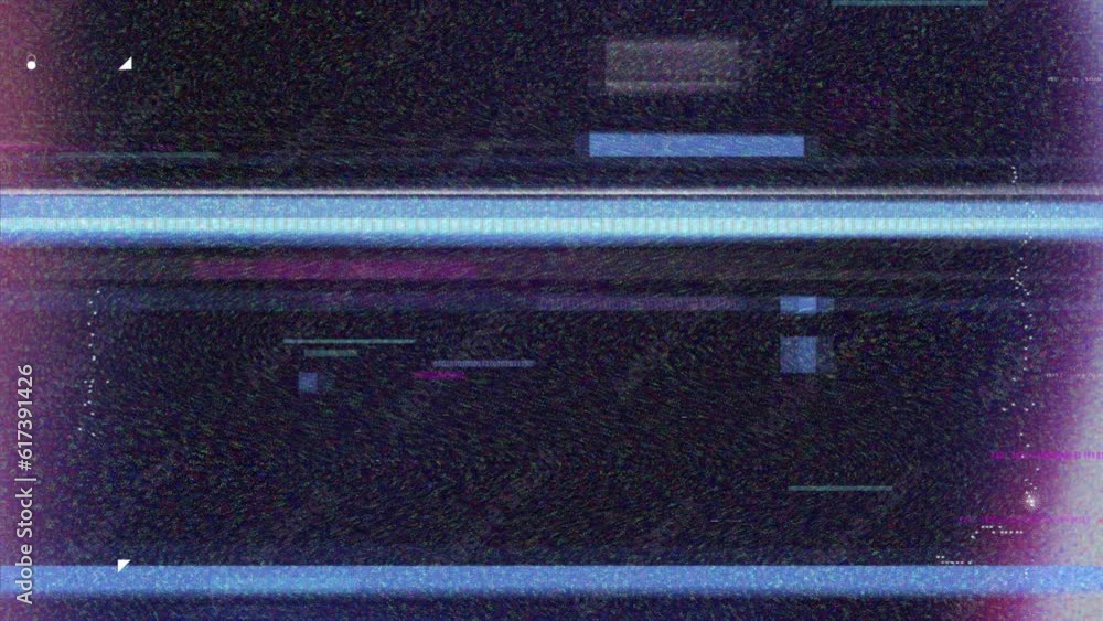 Glitch noise background static television VFX. Digital pixel noise ...
