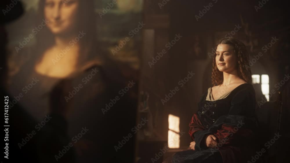 Creation of High Art: Documentary Depiction Scene of the Famous ...