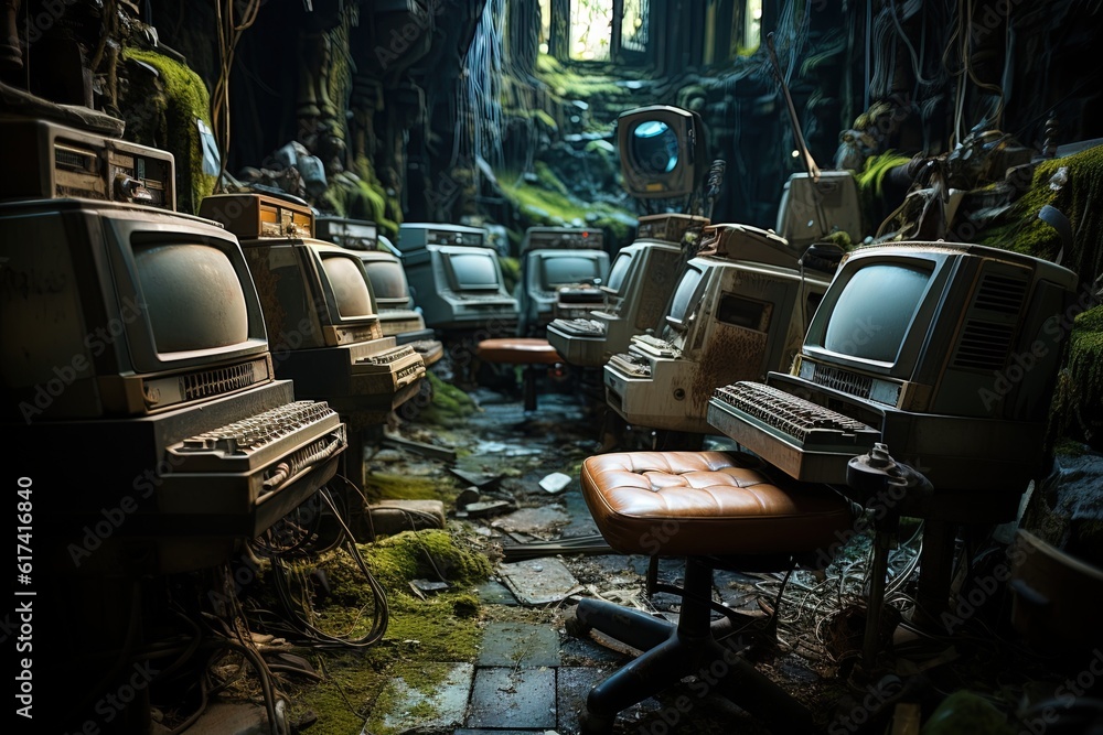 Technological relics: Explore a forgotten era where ancient computers ...