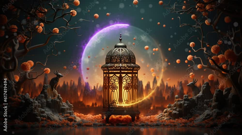 Vidéo Stock Ramadan Decorations: Light Up Your Celebrations with ...