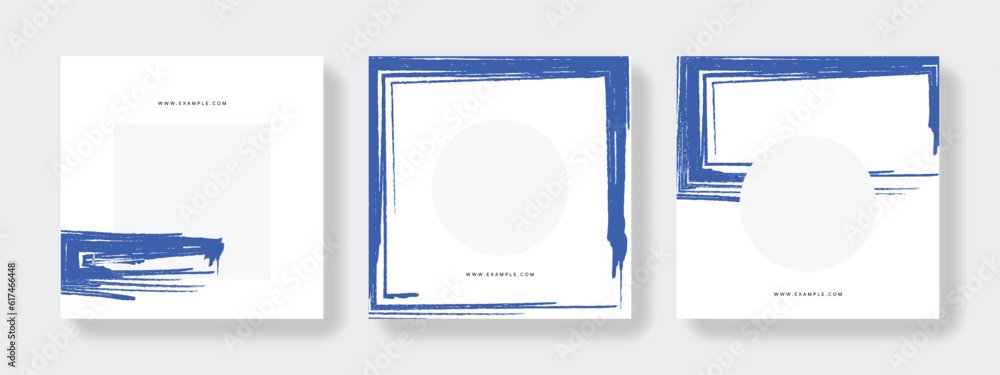 Minimal social media layouts for business, creative square editable ...