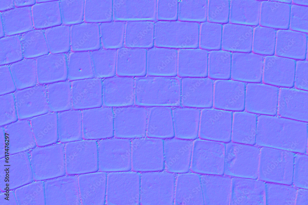 Normal map Figured Paving Slabs. Normal mapping pavement foto de Stock ...