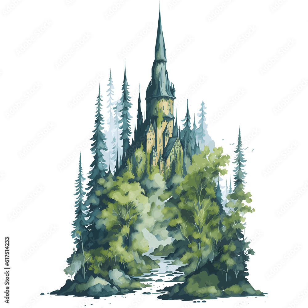 Watercolor Clipart, Watercolor illustration, Watercolor Painting ...