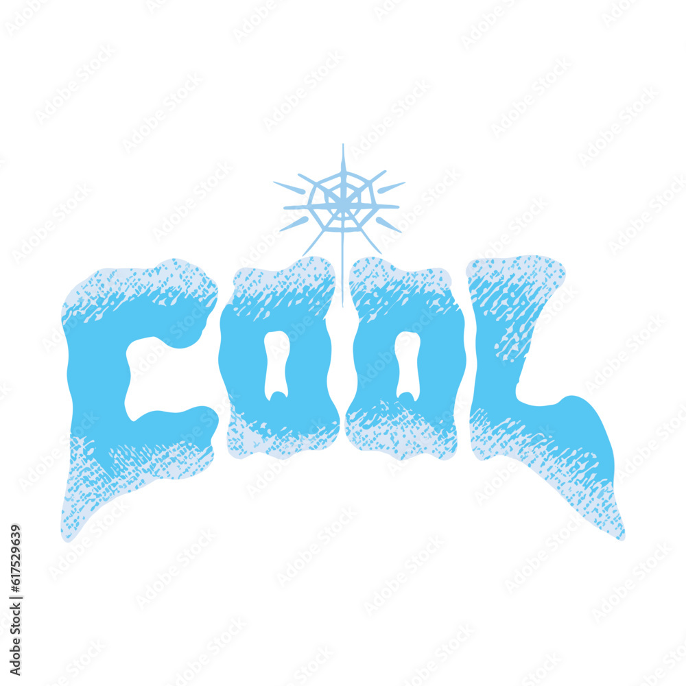 Bubble Handlettering Text Style of Cool ,good for graphic design ...