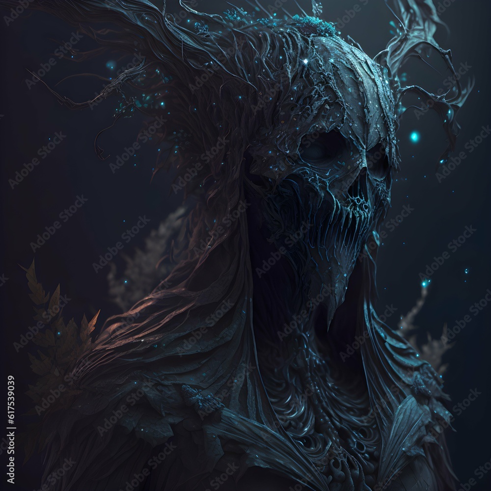 abyssal wraith of the void dark fantasy horror gothic horror cosmic ...