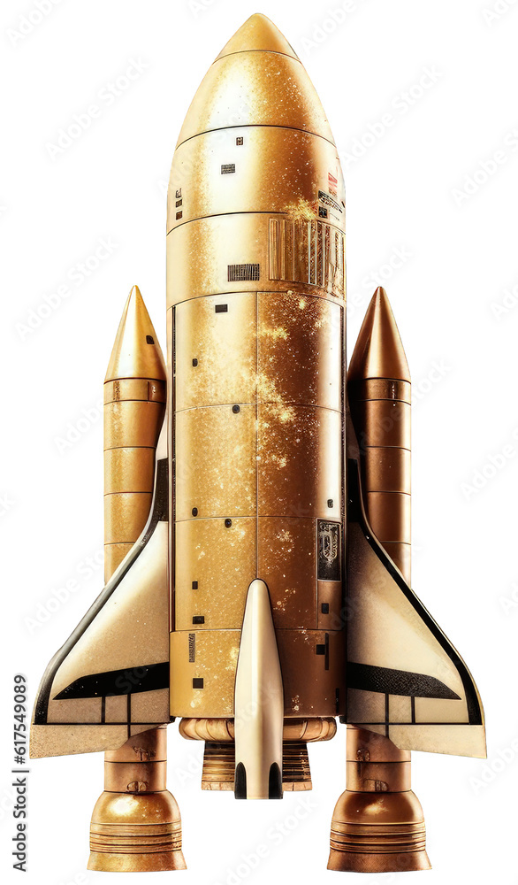 Rocket on PNG transparent background, startup concept, digital ...