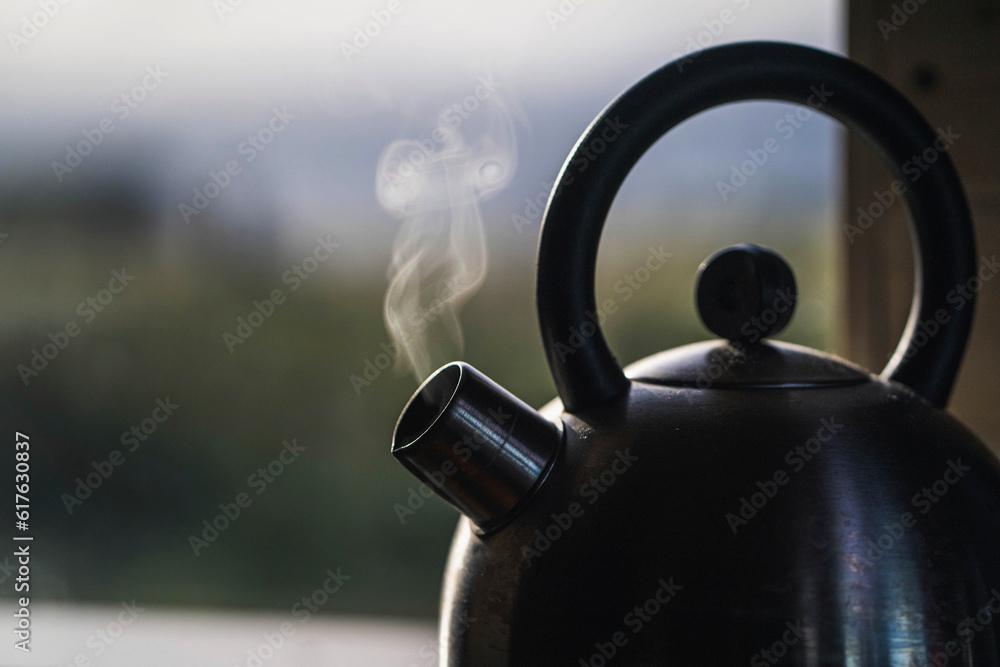 Steam From A Kettle