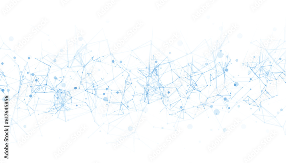 Science technology banner. Modern technologies and innovations, digital ...