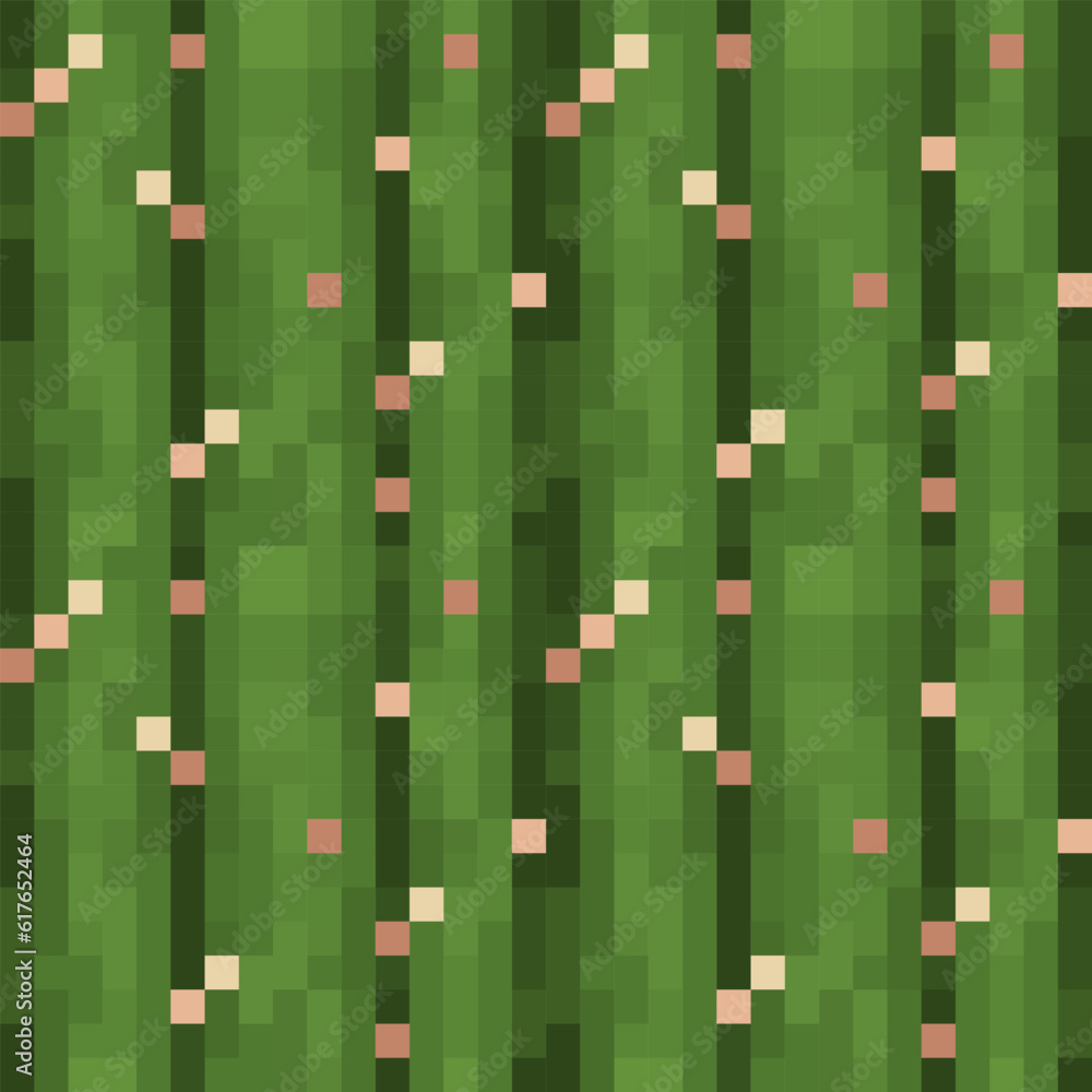 Bamboo tile color abstract seamless pattern texture pixel art ...