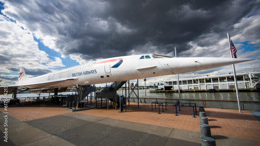 2023-04-20 New York USA British Airways Concorde registration: G-BOAD ...