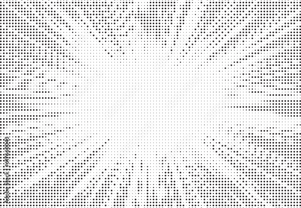 Halftone gradient sun rays pattern. abstract halftone vector dots ...