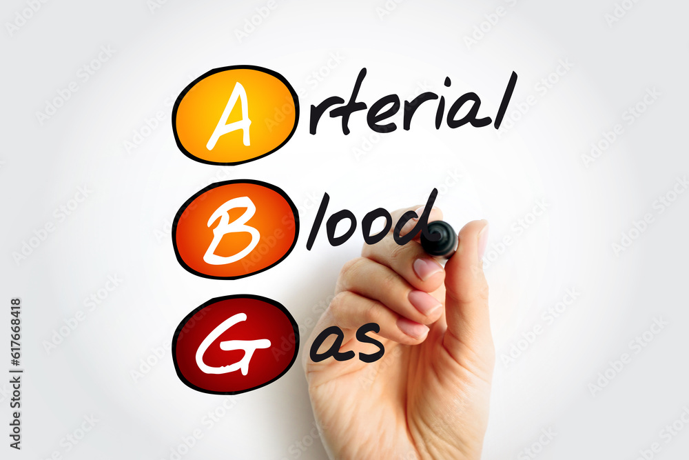 ABG Arterial Blood Gas - test measures the acidity and the levels of ...