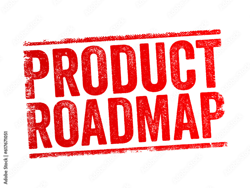 Product Roadmap - visual summary that maps out the vision and direction ...