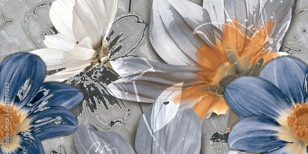 Multicolor Digital Wall Tile Decor For interior Home or Ceramic wall ...