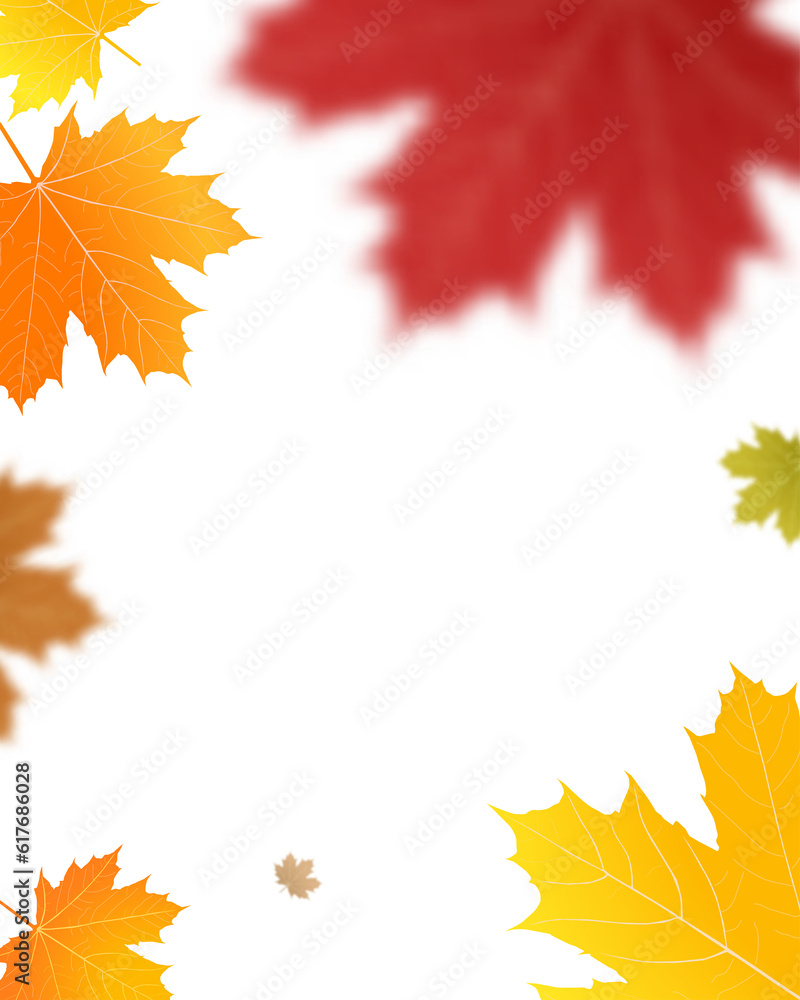 Autumn colored fall leaf texture on transparent background overlay. PNG ...