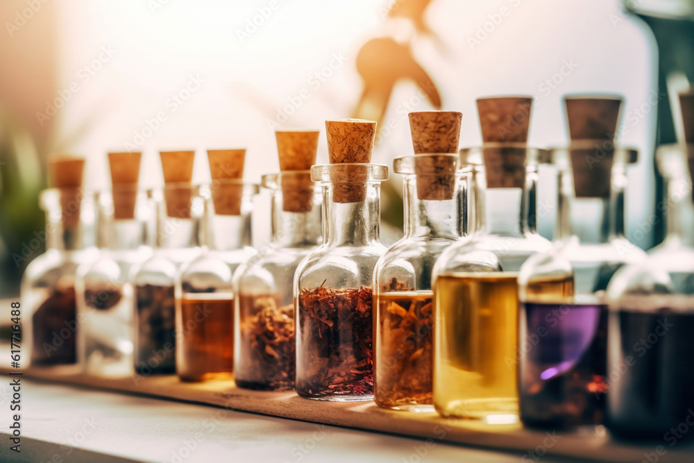 Ancient chemists laboratory, created by a neural network, Generative AI ... Ancient chemists laboratory, created by a neural network, Generative AI ...