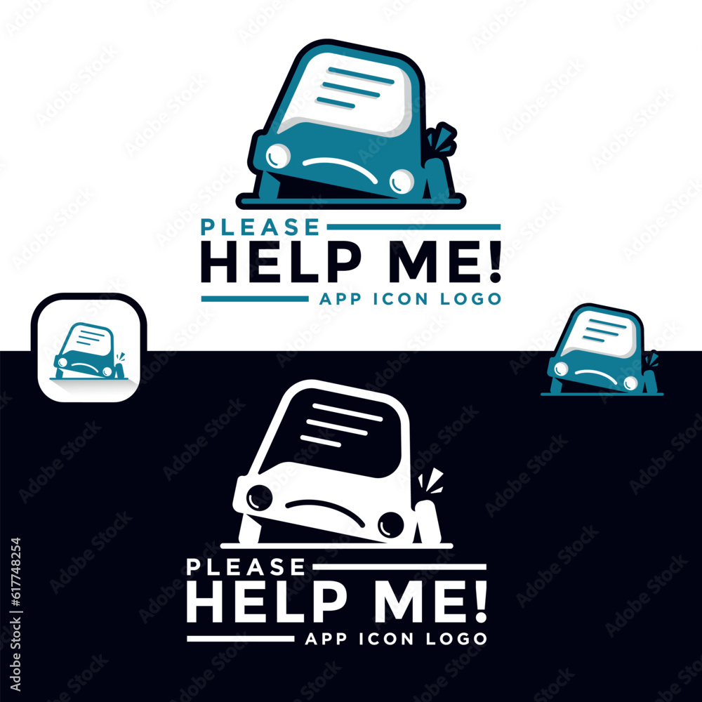 Car Accident Reports Logo Design. Accident Automobile Logo. App Icon ...