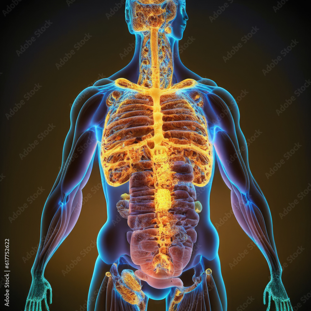 The human digestive system is a complex network of organs and processes ...