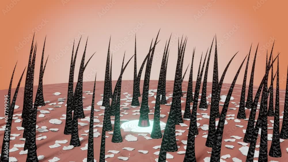 Shampoo or serum nourish hair follicles and removes dandruff - hair ...