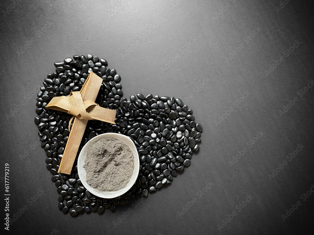 Lent Season,Holy Week and Good Friday concepts - image of cross and ...