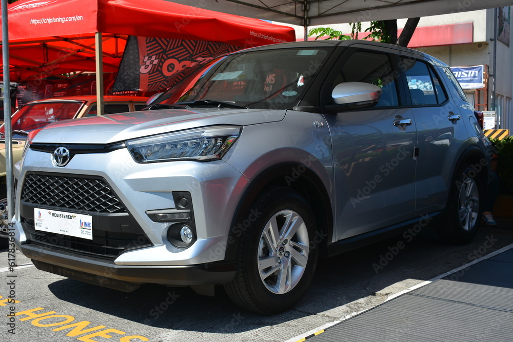 Toyota raize at Toyota group 20 in Pasay, Philippines Stock Photo ...