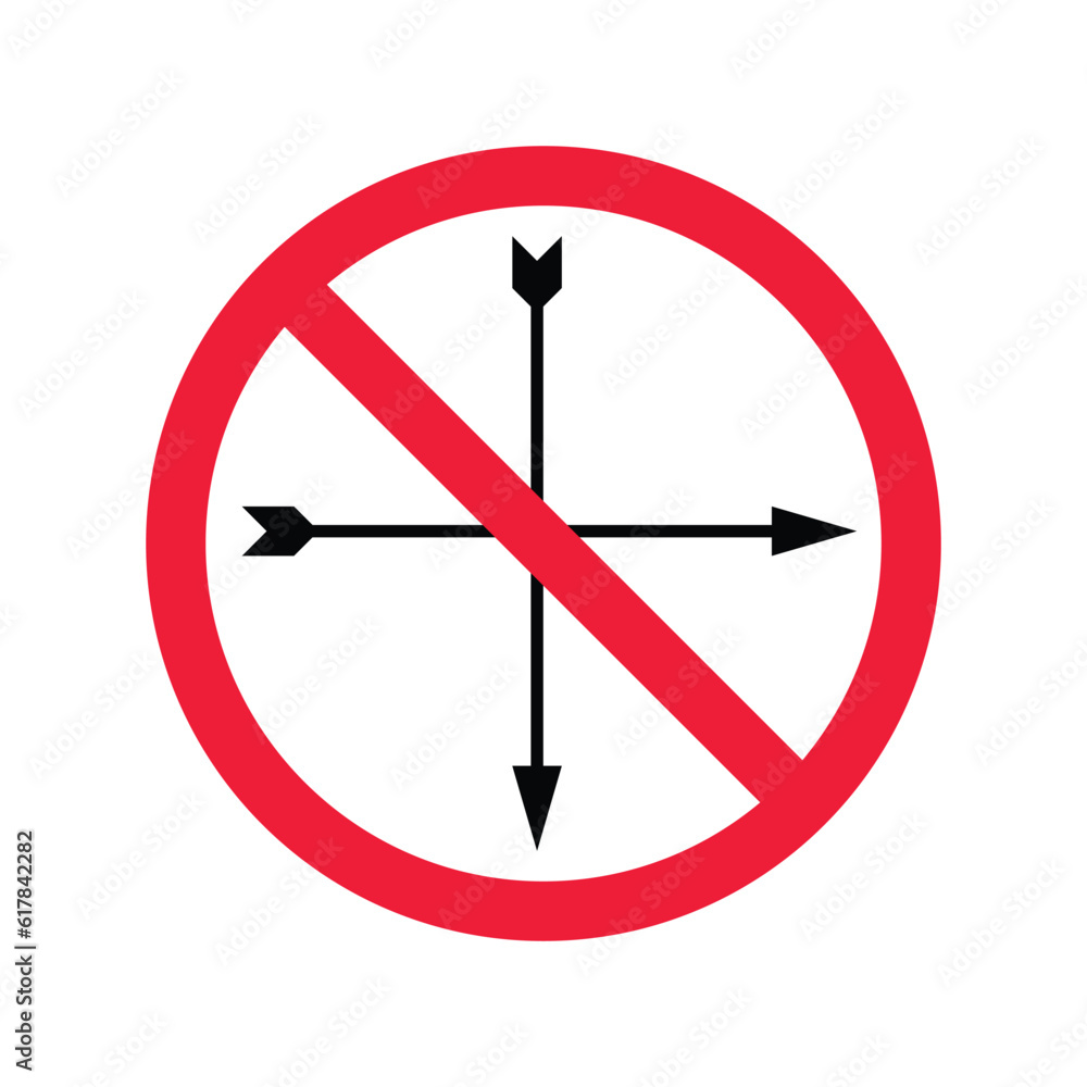 Vetor de Forbidden Prohibited Warning, caution, attention, restriction ...