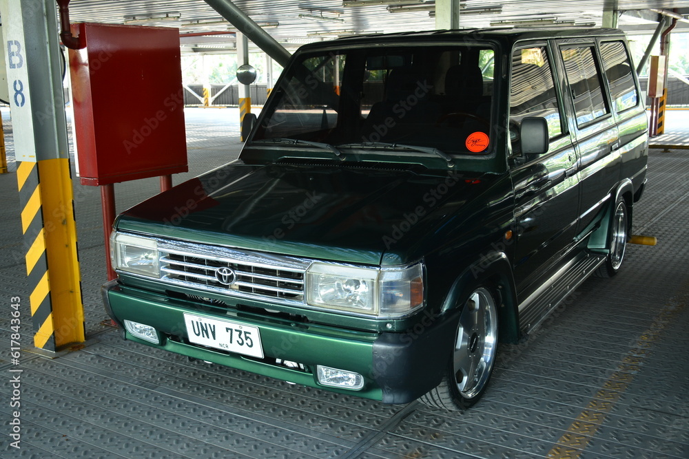 Toyota tamaraw fx at Toyota group 20 in Pasay, Philippines Stock Photo ...