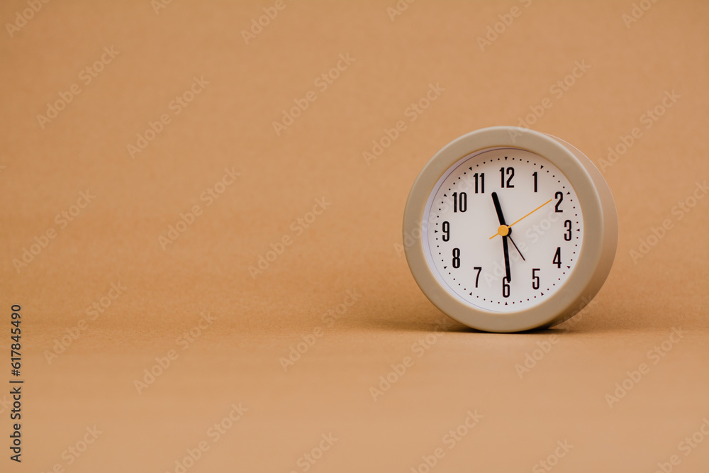 clock photo of clock on paper concept of time value of time working ...