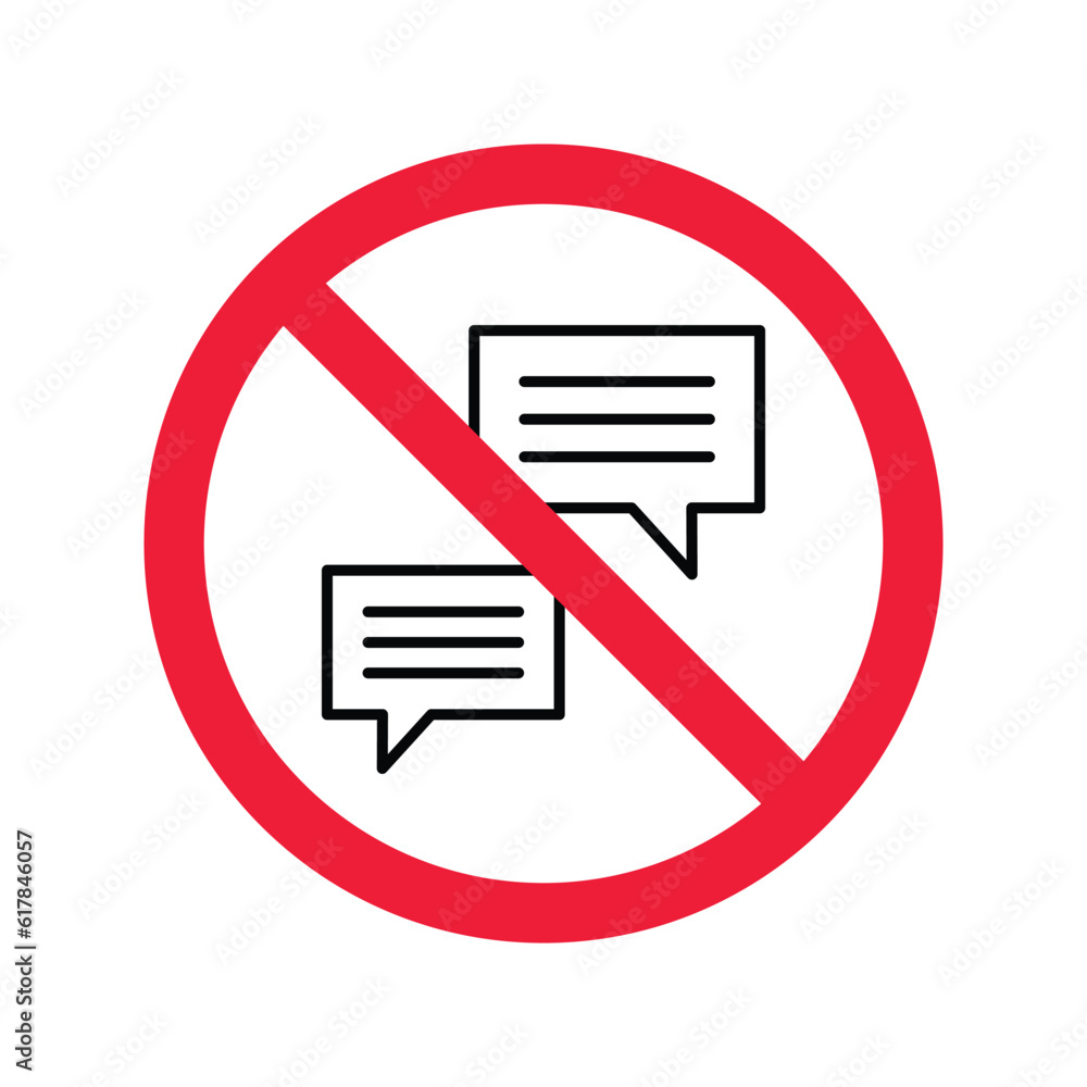 Forbidden Prohibited Warning, caution, attention, restriction label ...