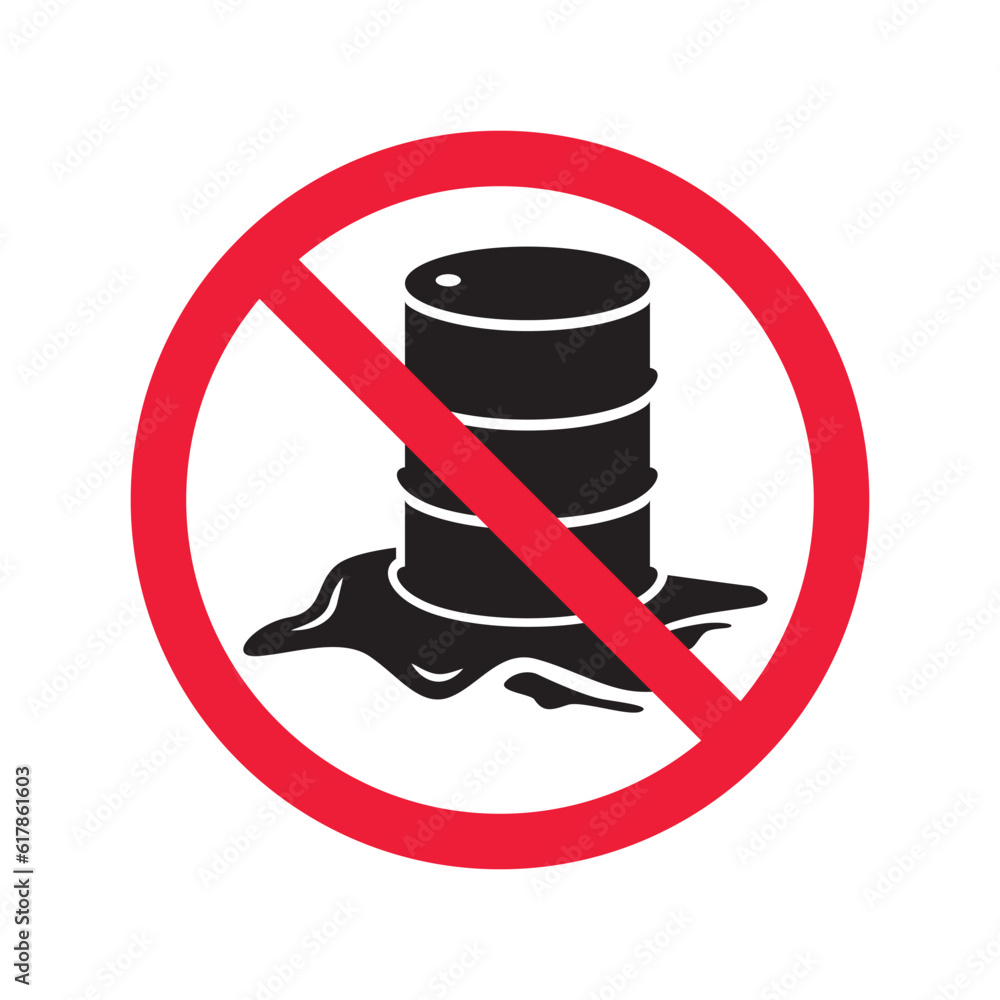 Forbidden Prohibited Warning, caution, attention, restriction label ...