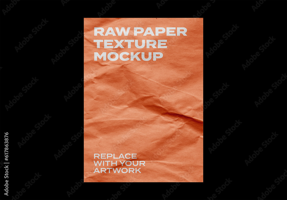 Paper Mockup Texture Letterhead Template Branding Identity Blank Poster ...