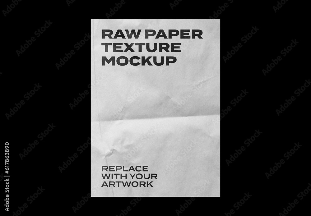Paper Mockup Texture Letterhead Template Branding Identity Blank Poster ...