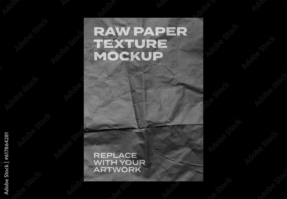 Paper Mockup Texture Letterhead Template Branding Identity Blank Poster ...