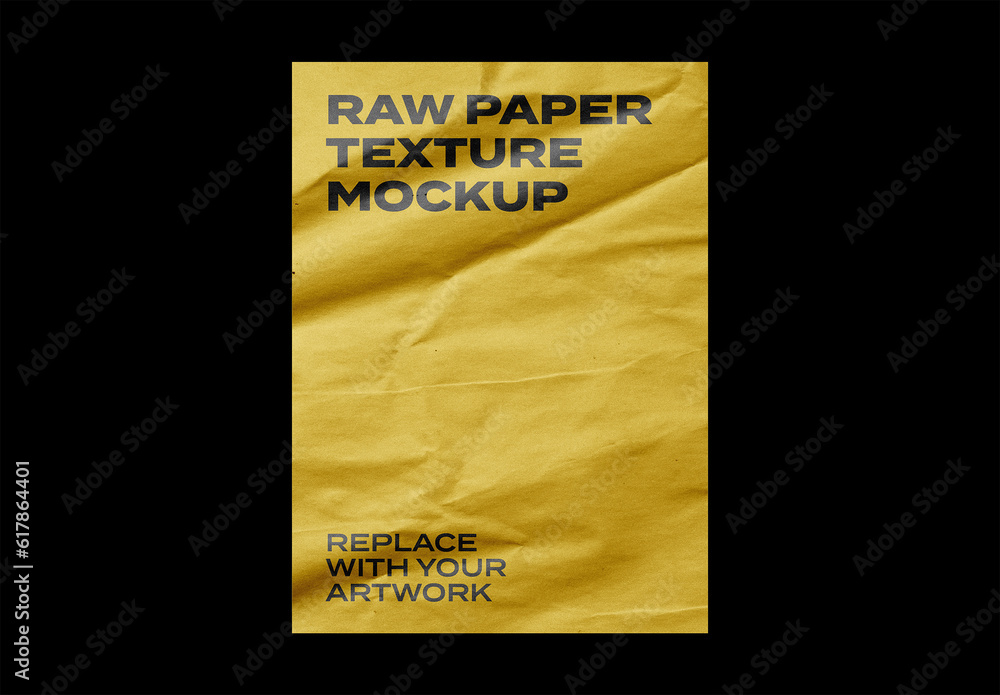 Paper Mockup Texture Letterhead Template Branding Identity Blank Poster ...