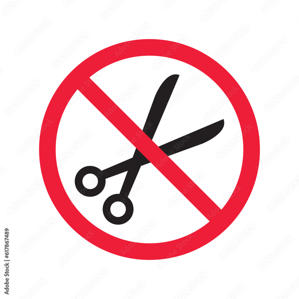 Forbidden Prohibited Warning, caution, attention, restriction label ...