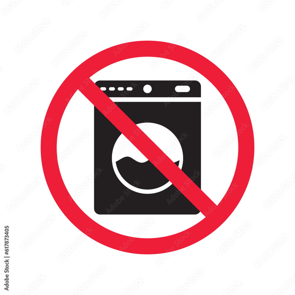 Forbidden Prohibited Warning, caution, attention, restriction label ...