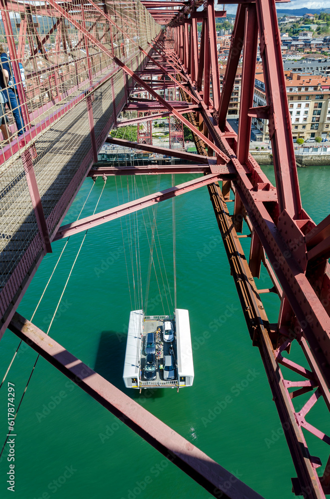 Vizcaya Bridge, architectural iron bridge, the world's first ferry ...