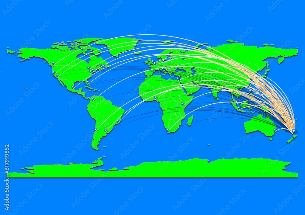 Vibrant Manukau City, New Zealand map - Export concept map for Manukau ...