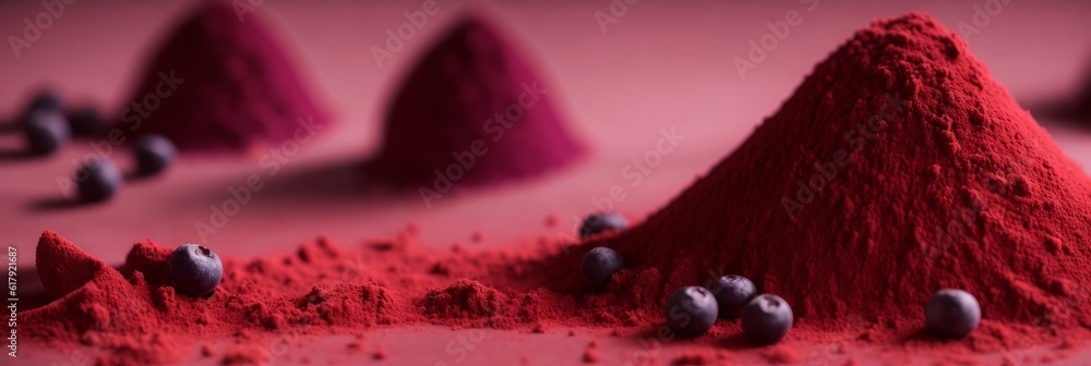 Acai powder texture for food background Stock Illustration | Adobe Stock