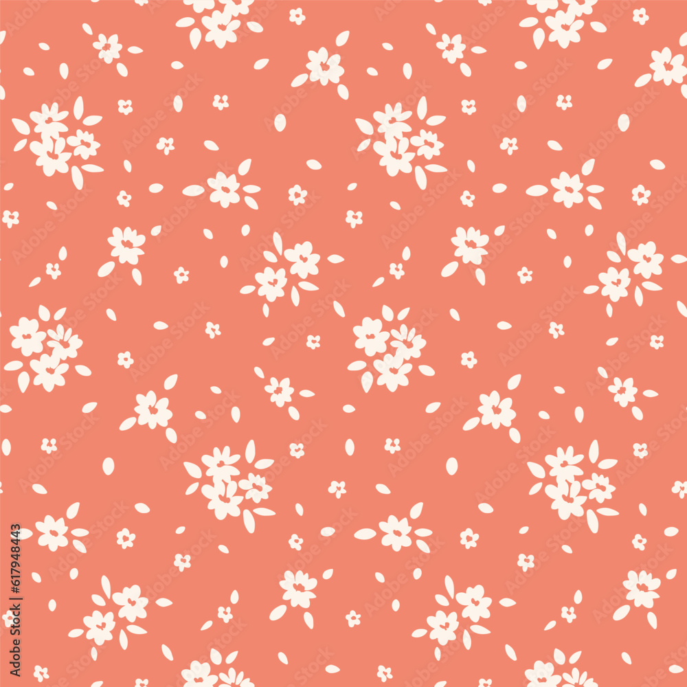 Seamless floral pattern, liberty ditsy print of mini cute flowers in ...