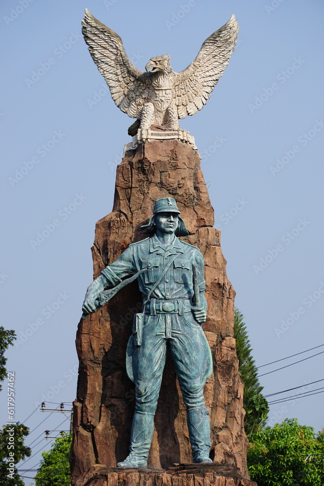 PETA monument as a symbol of the struggle of the Indonesian against ...