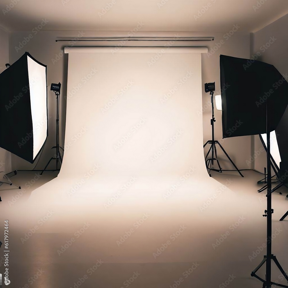 Big Studio Photographic Video Production Behind the Scenes Studio ...